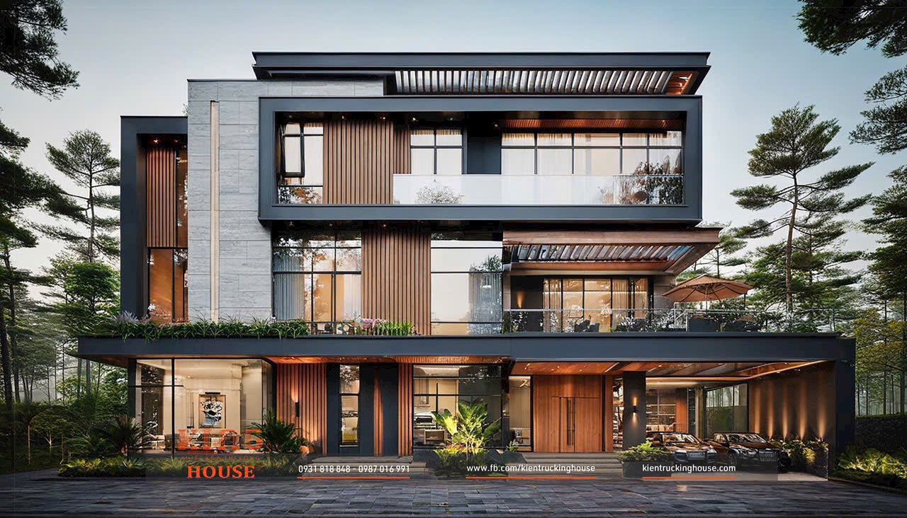 15+ Mẫu Thiết Kế Biệt Thự Hiện Đại Siêu Đẹp - Sang Trọng